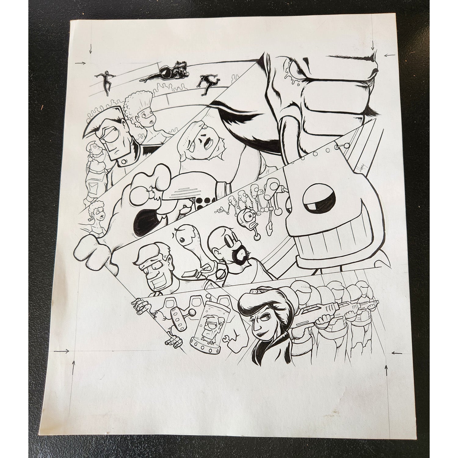 Massively Parallel Original Cover Art – Schlock Mercenary Store