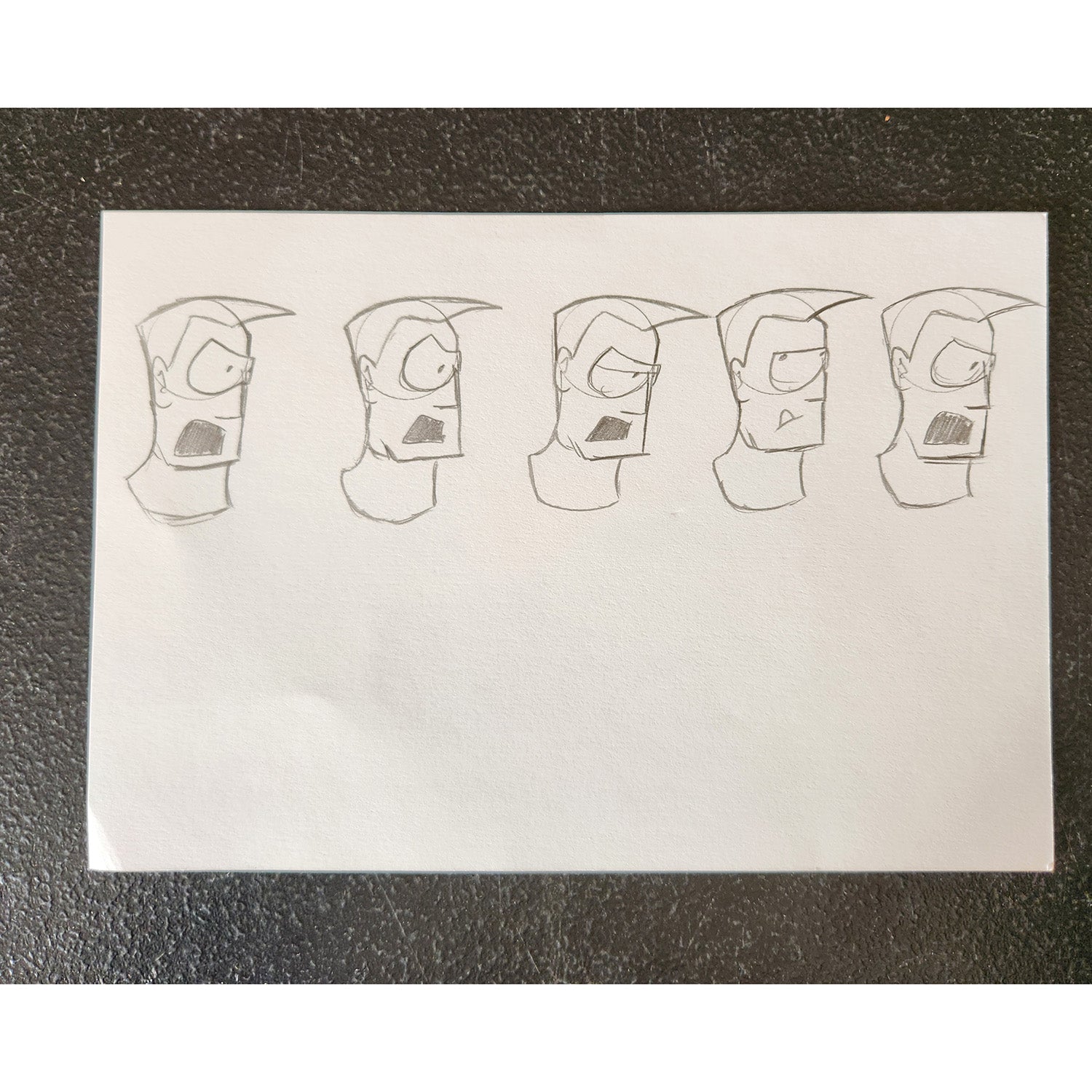 Tagon Sketched Heads – Schlock Mercenary Store
